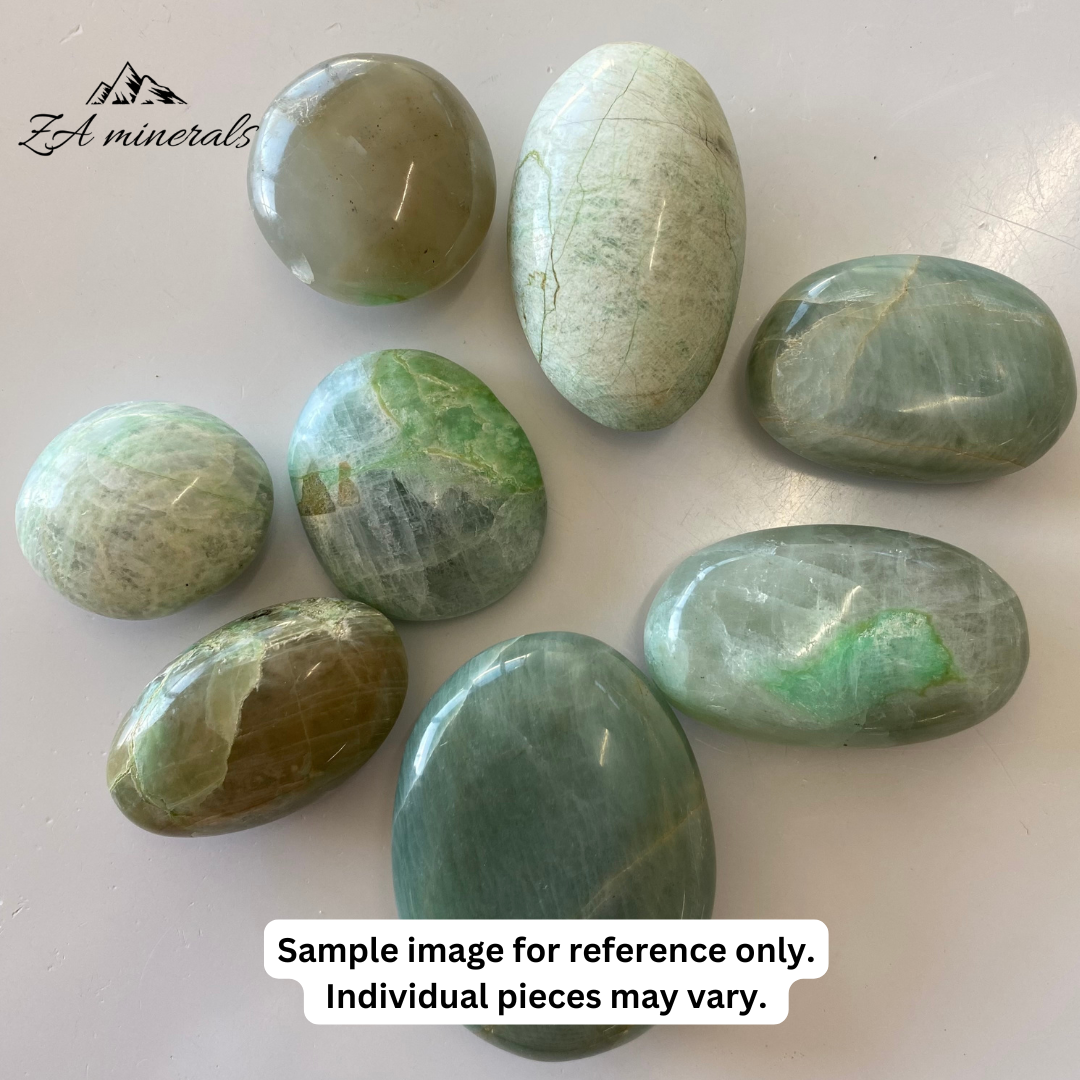 Polished Garnierite 'Green Moonstone' IQ7 – ZA minerals
